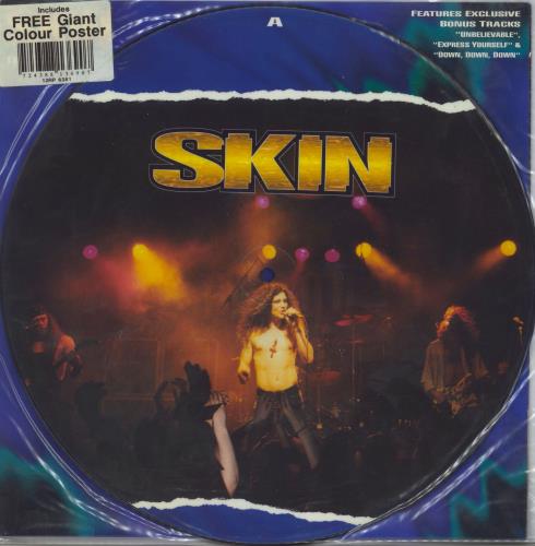Skin [Rock] Money EP UK 12" vinyl picture disc (12 inch picture record ...